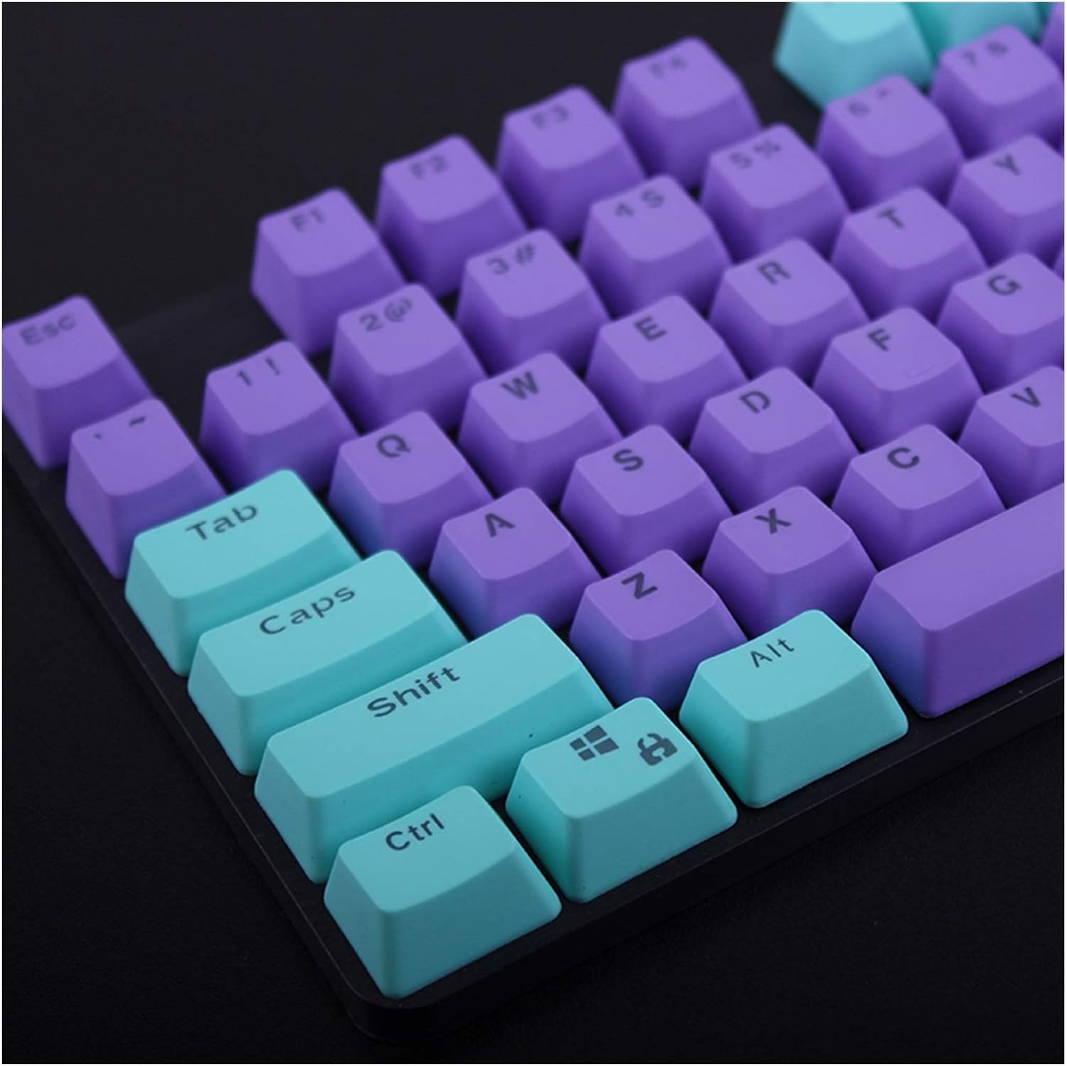 Amazon.com: Gaming Keyboard Keycaps 104-Key Backlight Keycap Stitch ...