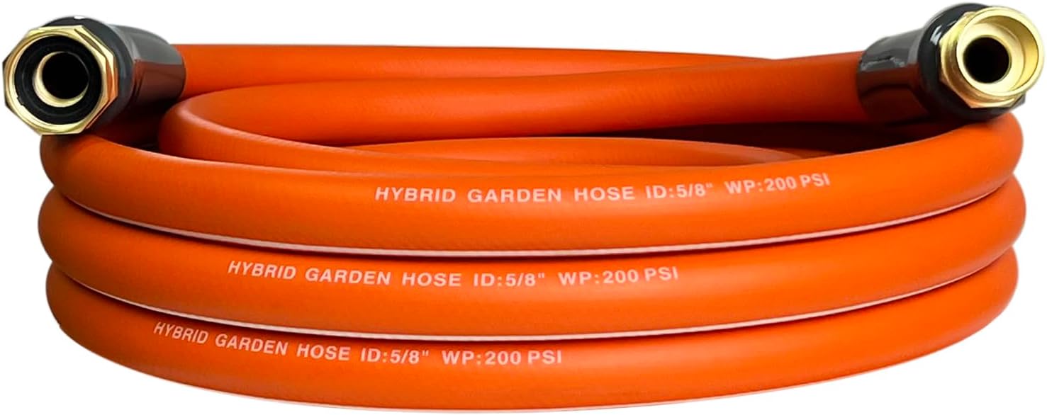 Amazon.com : DayisTools Hybrid Garden Hose 10 ft, Durable Flexible ...