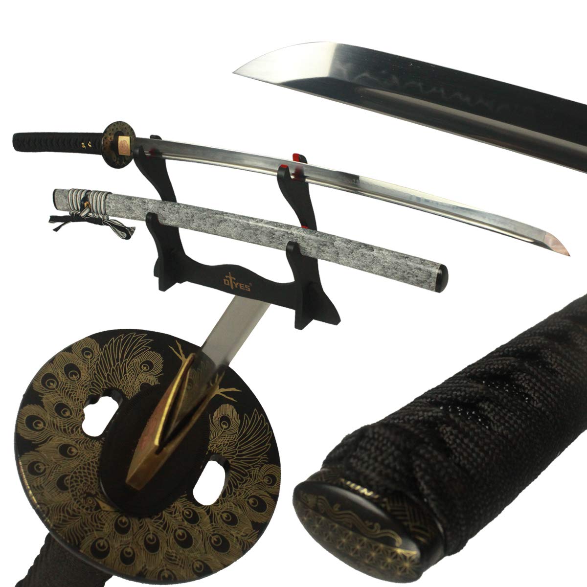 Buy AUXIER Handmade Katana Real Sharp Japanese Samurai ,Japanese ...
