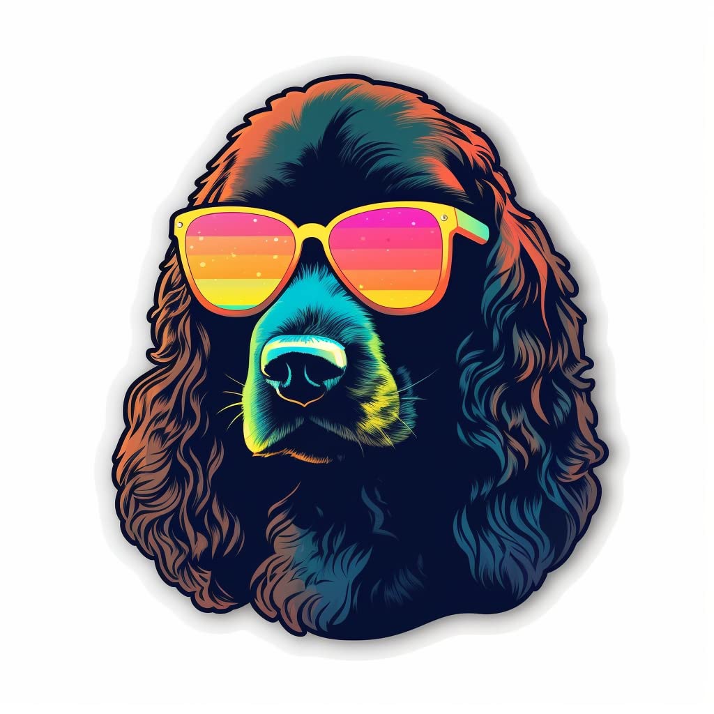 Amazon.com - Cocker Spaniel Dog Vinyl Decal Sticker for Car, Laptop ...