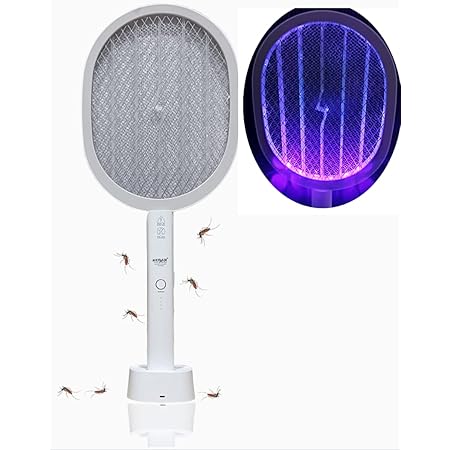 Mosquito Racket by Kedar Mosquito Killer Bat with UV Light Lamp | Made ...