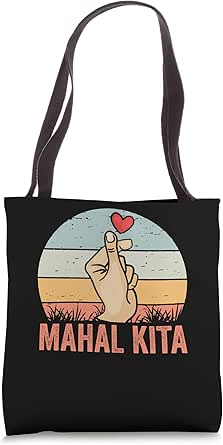 Amazon.com: Mahal Kita Retro Pinoy Finger Heart For A Filipino Filipina ...