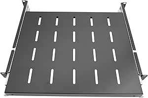 Amazon.com: 1U Sliding Shelf Tray 19in Mount Keyboard Shelf Tray ...