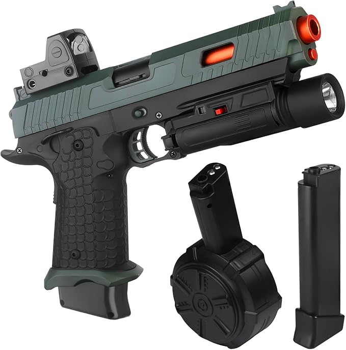 Amazon.com: Electric Gel Blaster Toys New X5, Full Auto Splat-Blaster ...
