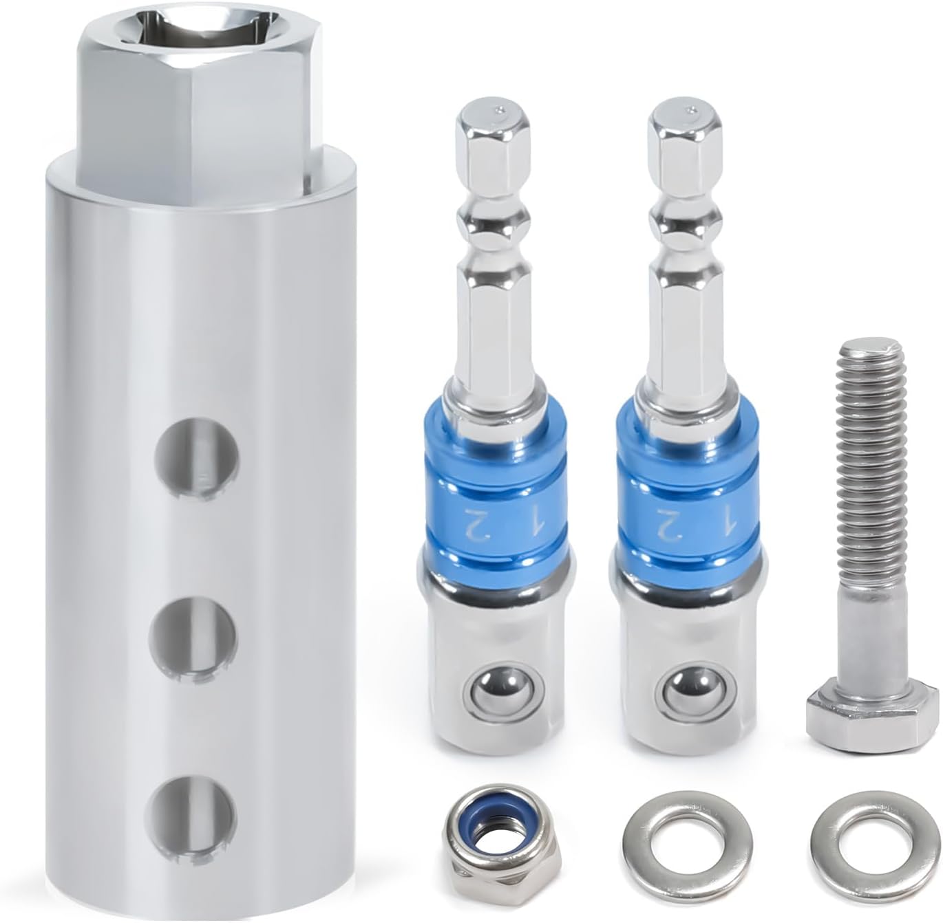 Amazon.com: Fistihon Full Stainless Steel Top Wind Trailer Jack ...