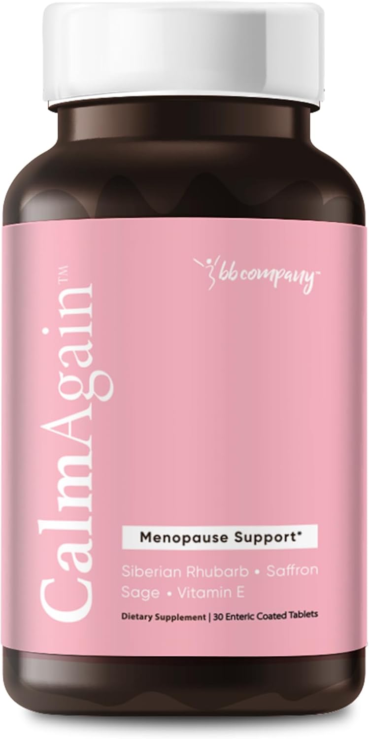 Amazon.com: BB Company CalmAgain for Menopause Anxiousness, Mood Balance for Women | Stay Calm ...