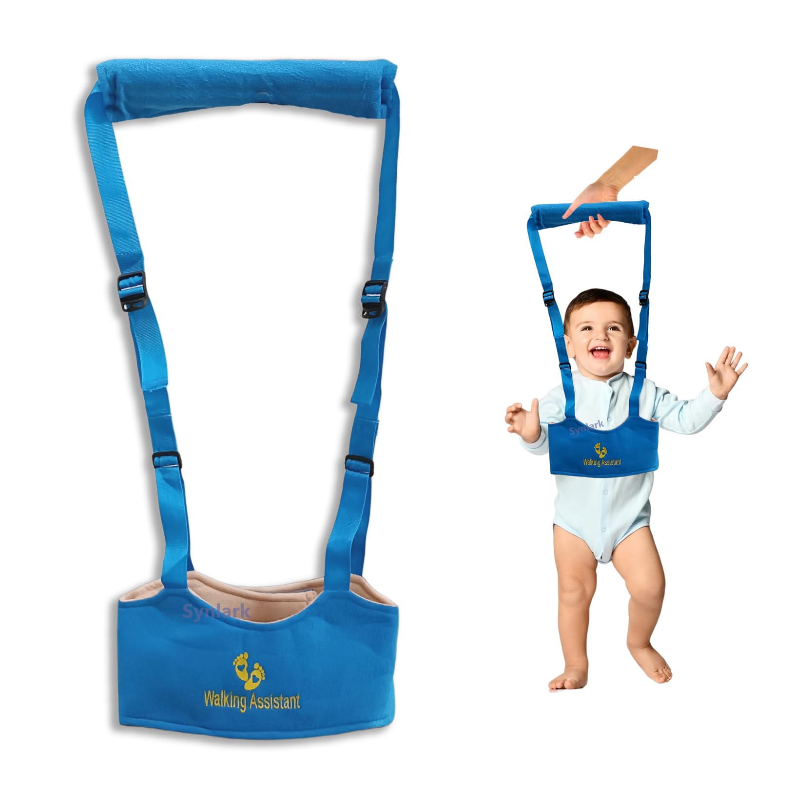 Buy Synlark® Baby Walking Harness, Handheld Kids Walker Helper, Toddler ...