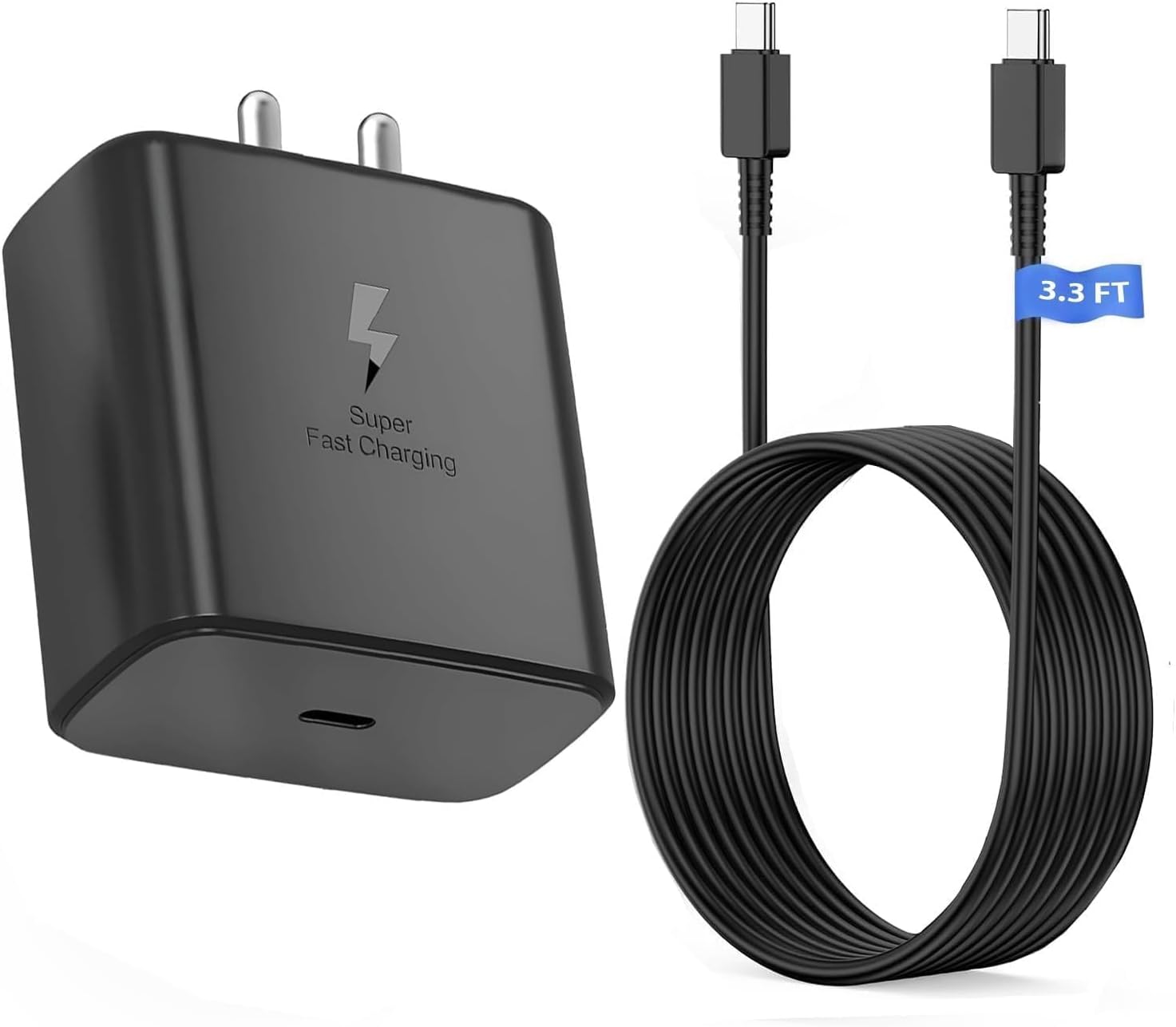 Samsung 45W USB C Fast Charging Block Type C Wall Plug Charging Brick ...