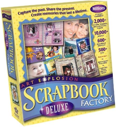 Amazon.com: Art Explosion Scrapbook Factory Deluxe