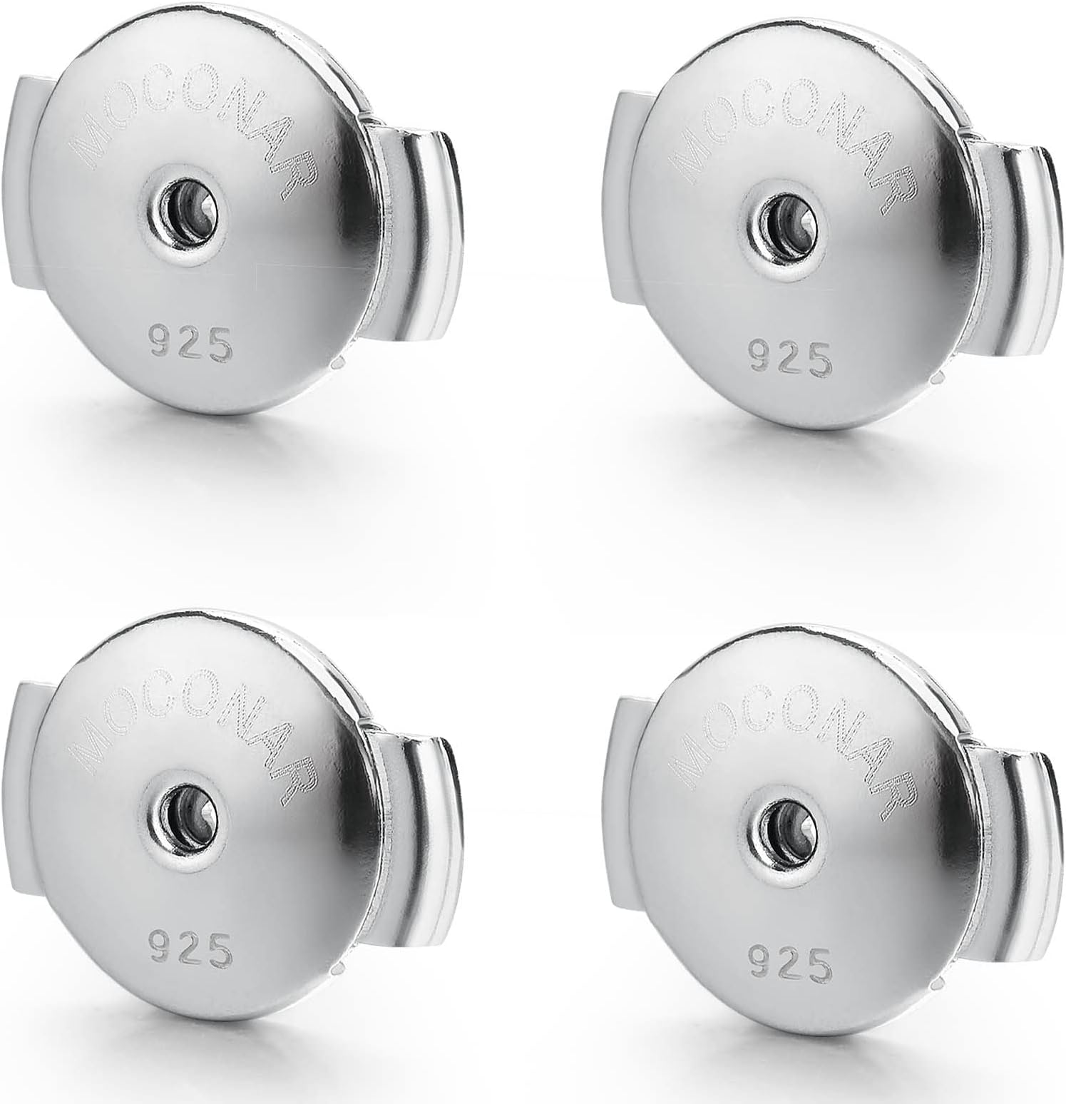 Amazon.com: Fomissky-sisa Secure Earring Backs for Studs, 3 Pairs ...