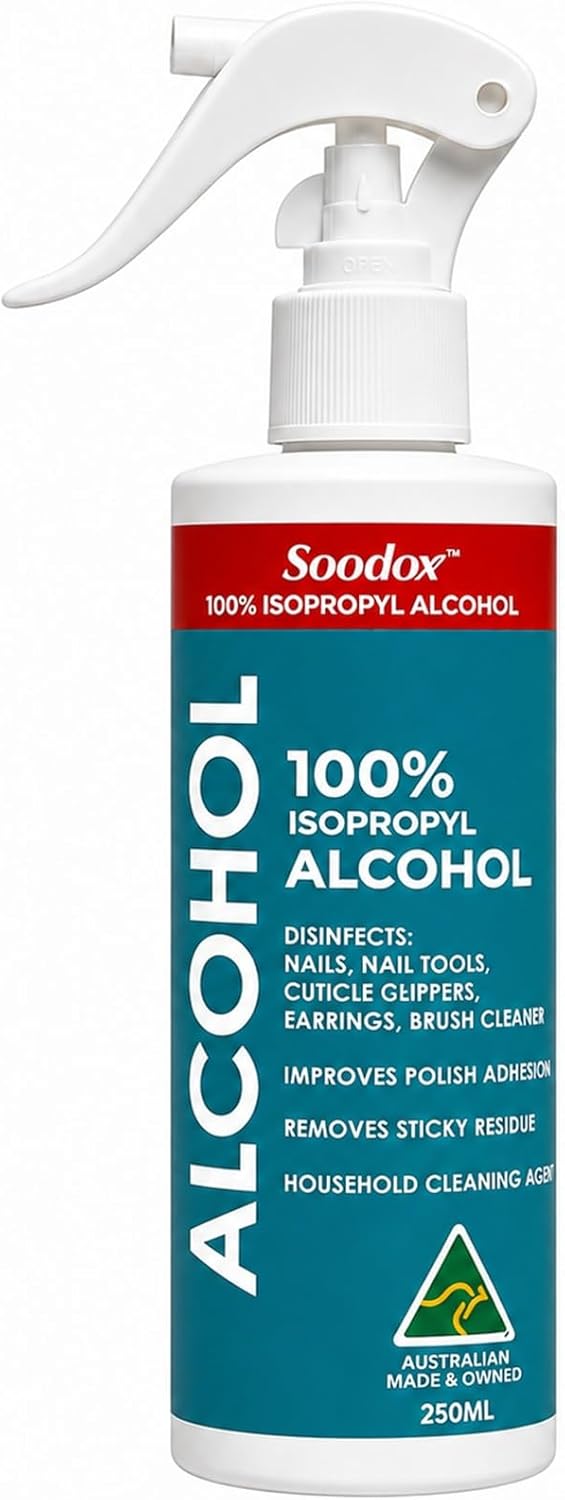 Soodox Isopropyl Alcohol Spray 100% IPA 250ml | Rubbing Alcohol ...
