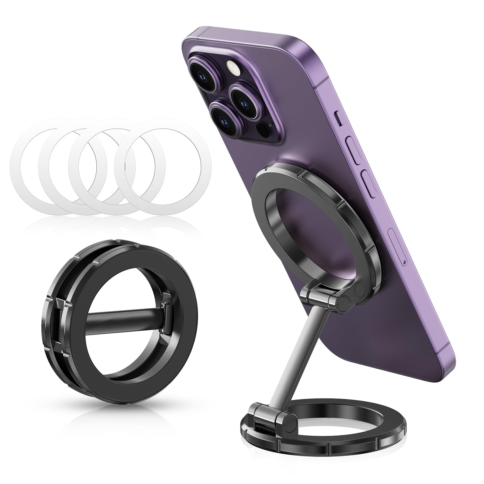 Amazon.com: Magnetic Phone Stand, Compatible with MagSafe Phone Stand ...