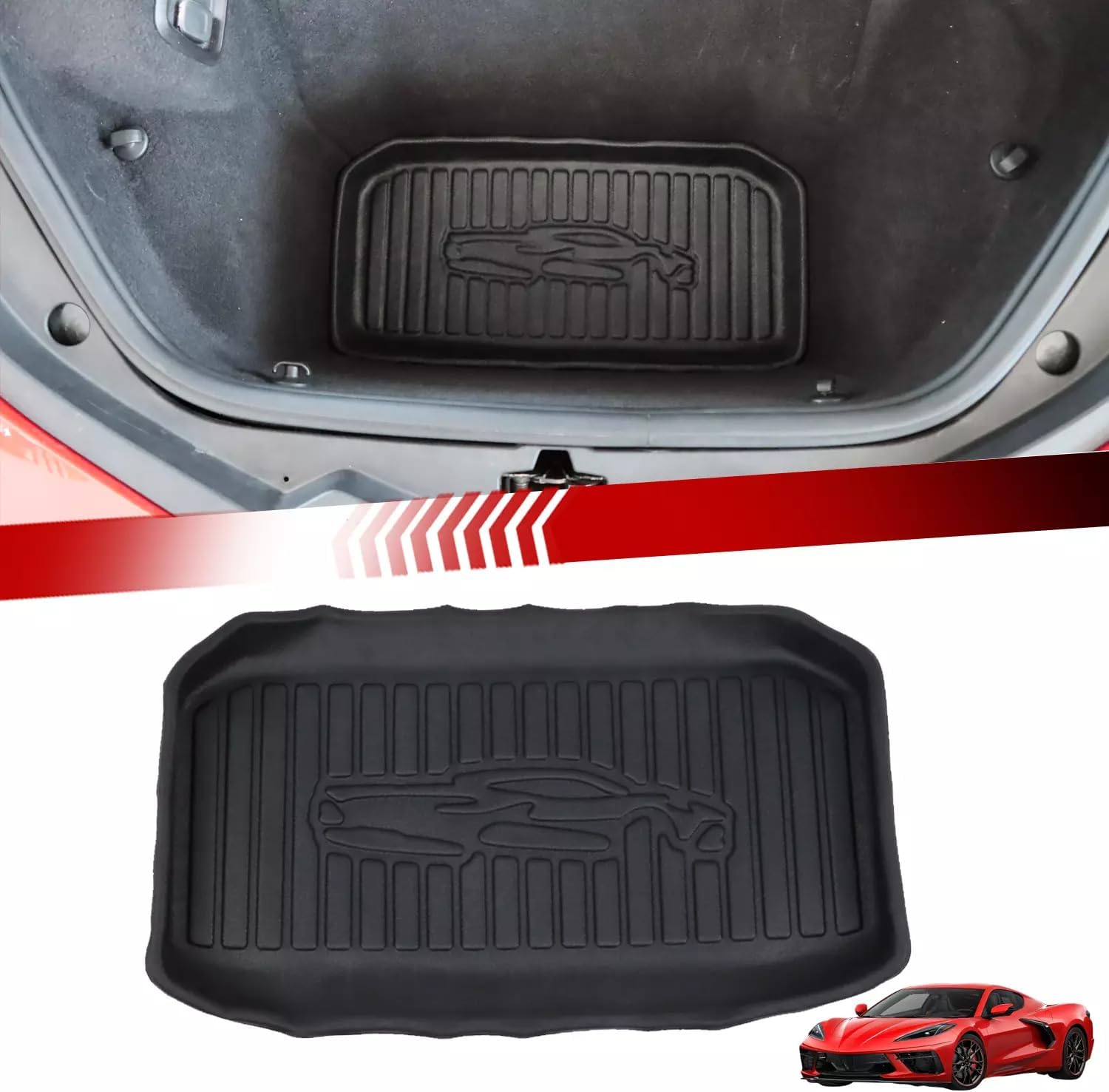 Amazon.com: Etesan Front Trunk Mat fit for Corvette C8 Stingray Z51 Z06 ...