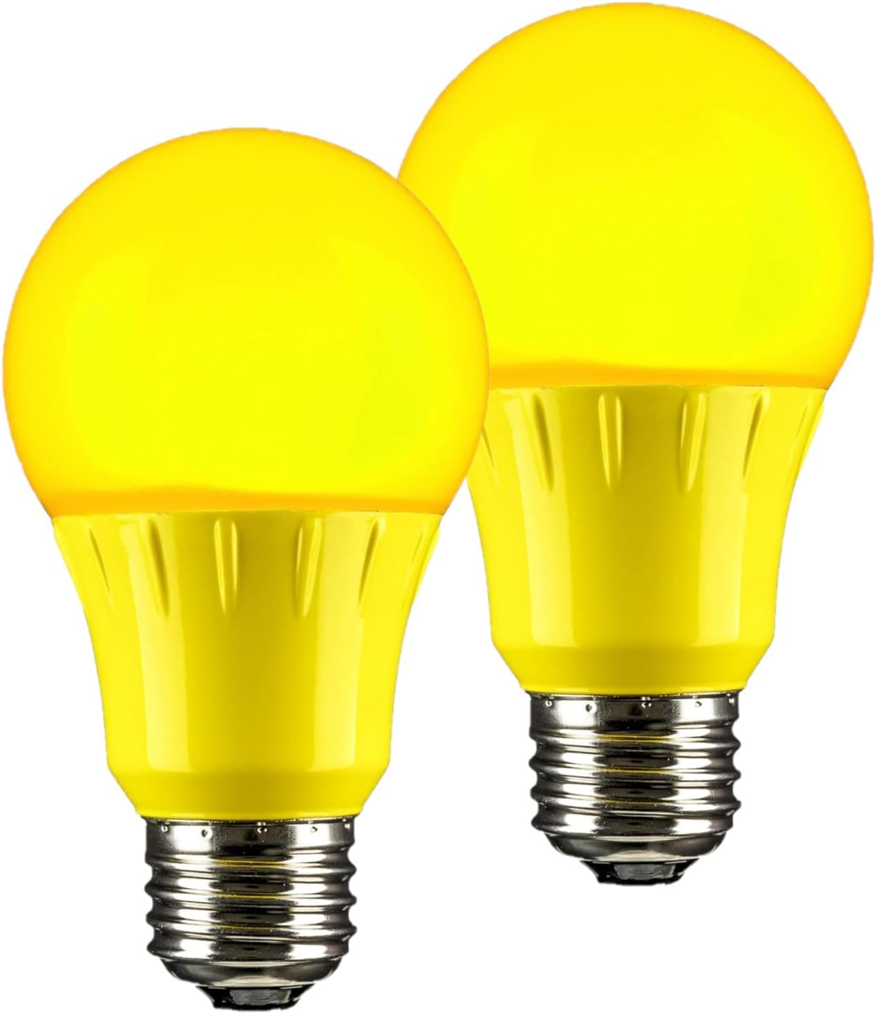 Diodesy- A19 LED Yellow Colored Light Bulb 3W (25W Equivalent) 70 ...