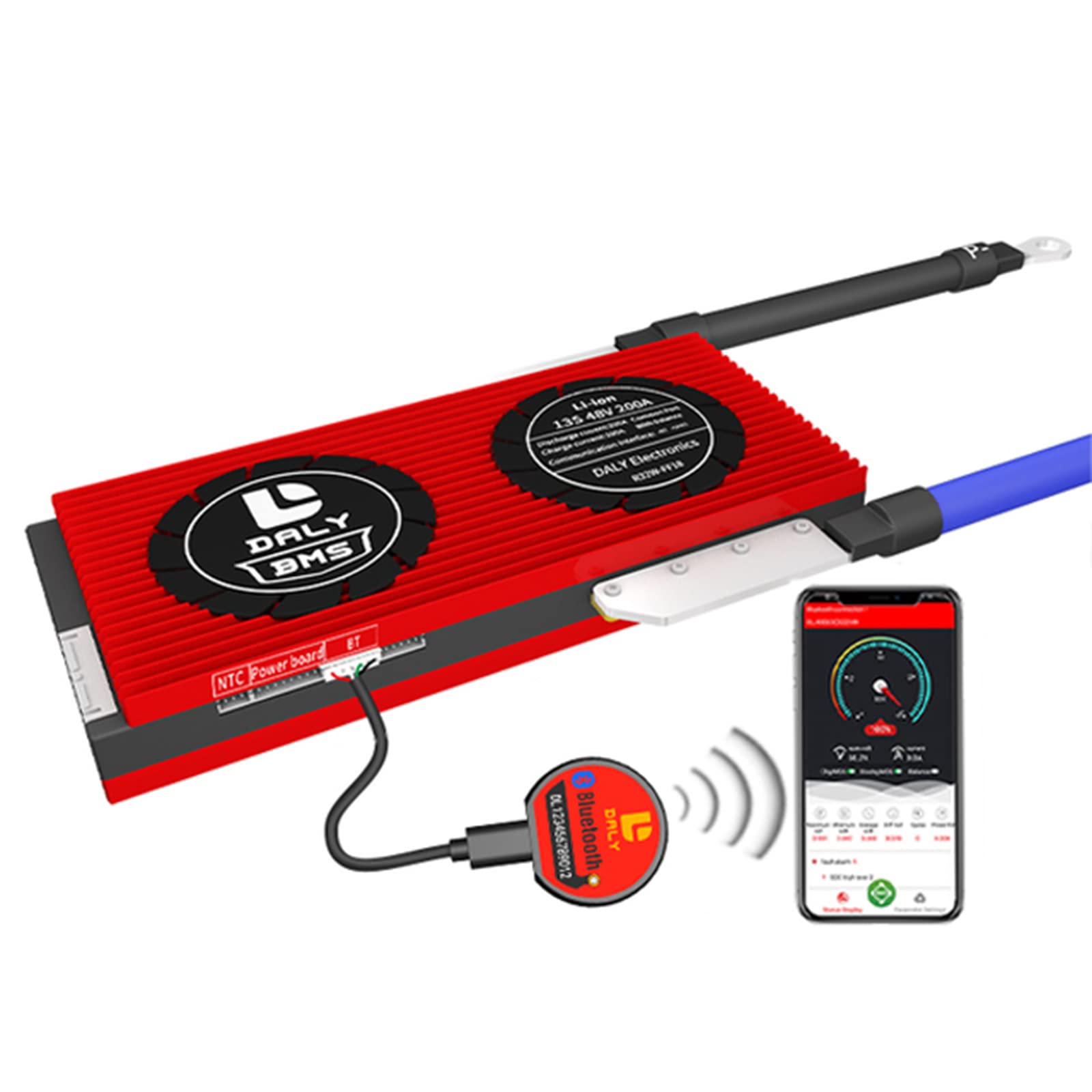 13s 48v 30a 500a Daly Bms Pcb Battery Protection Board | Desertcart ...