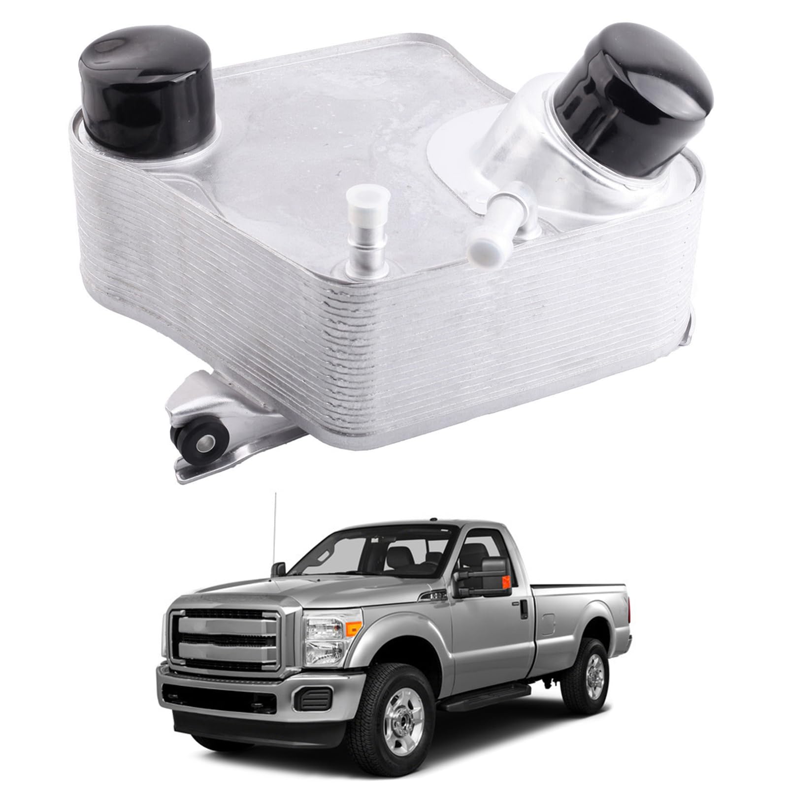 Snapklik.com : DOLKSN BC3Z-6K775-B Aluminum Intercooler Engine Charge ...