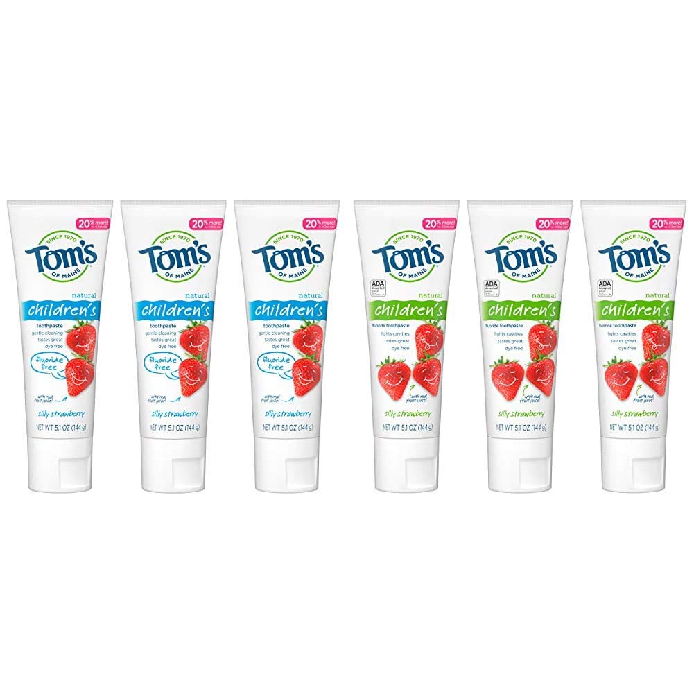 Toms Of Maine Fluoride Free Childrens Toothpaste Kids Toothpaste Toms ...