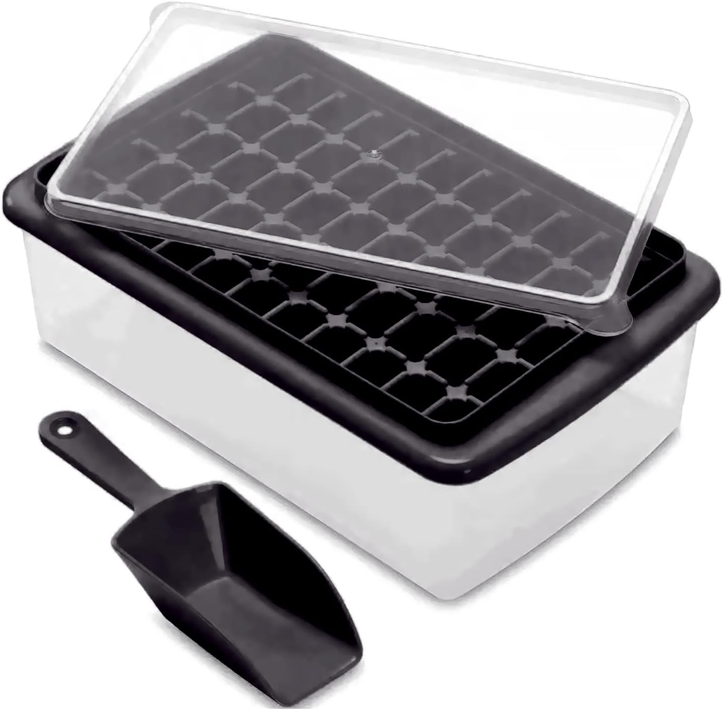Ice Cube Tray With Lid Silicone Ice Cube Tray With Leak Proof Lid And ...
