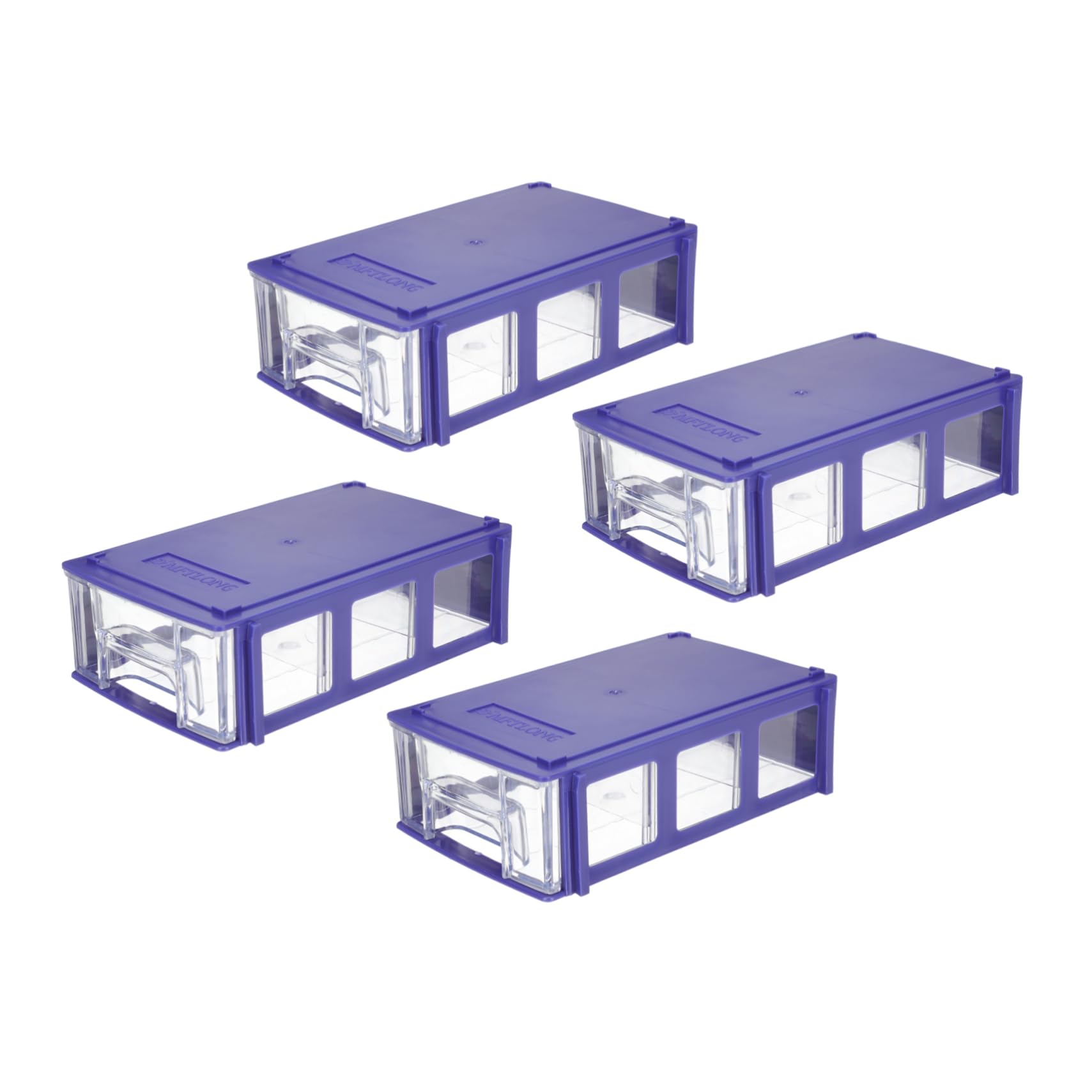 Amazon.com: Ciieeo 4pcs Boxes Drawer Storage Box Spiral Container Iced ...