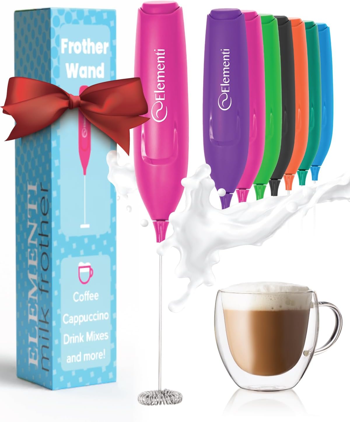 Amazon.com: The Matcha Tribe Electric Whisk, Milk Frother Handheld for ...