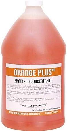 Amazon.com: Tropical Orange Plus Small Pet Shampoo, 1-Gallon