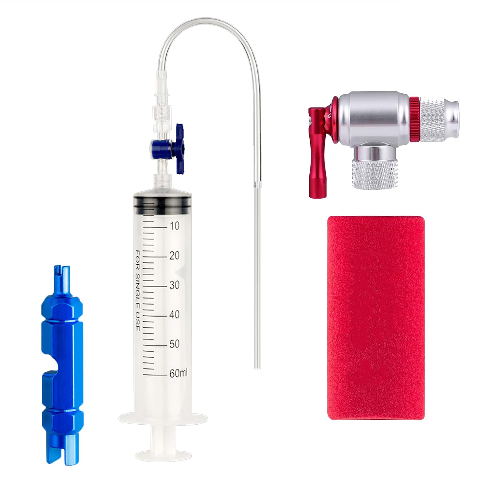 Amazon.com : CO2 Bike Tire Inflator and Tubeless Sealant Injector ...