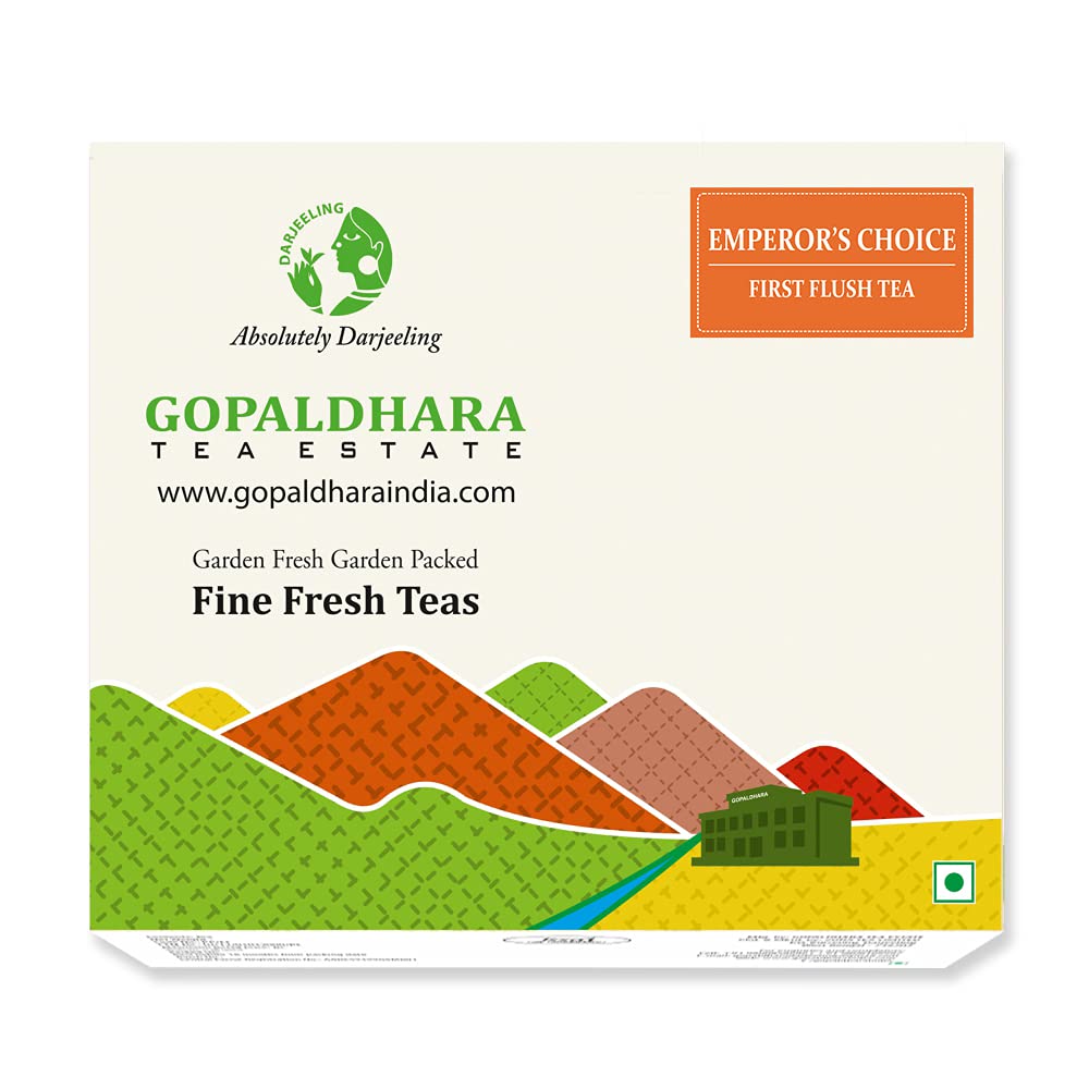 Buy Gopaldhara Darjeeling Tea Emperor's Choice 2023 125g Paper Box ...