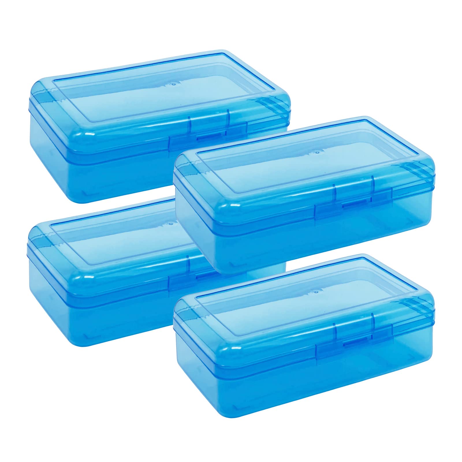 Amazon.com: Ykimok Large Capacity Clear Pencil Box, Pencil Case ...