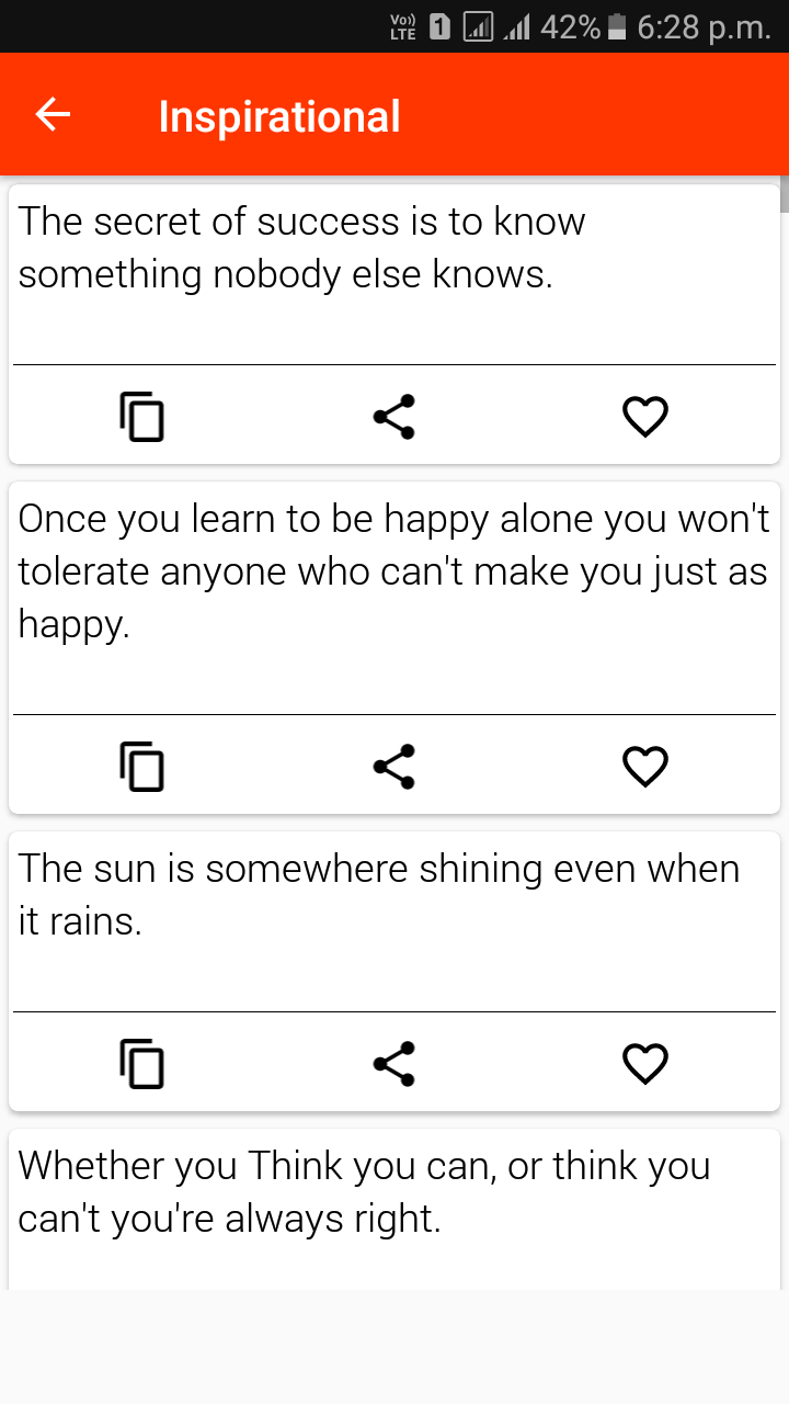 Quotes & Status - App on Amazon Appstore