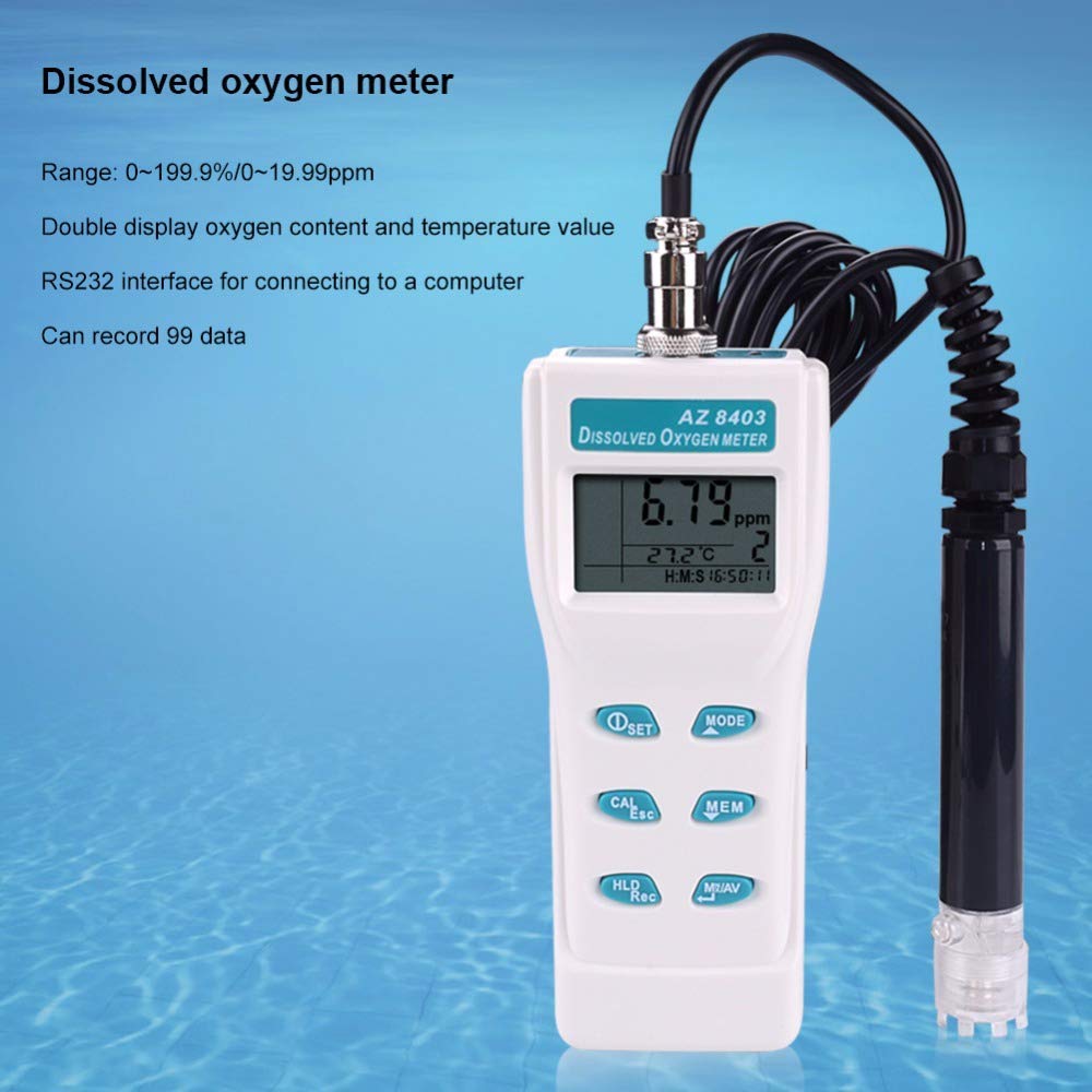 Professional Digital Dissolved Oxygen Meter Large Monitor Dissolved ...