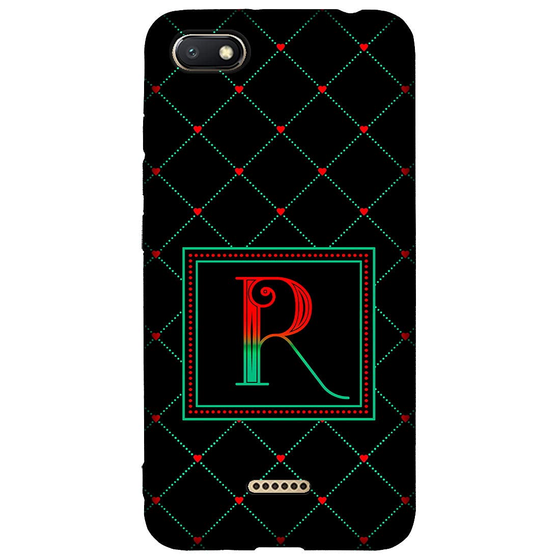 UNIQUE CASE Back Cover for Mi Redmi 6A (Design R) : Amazon.in: Electronics