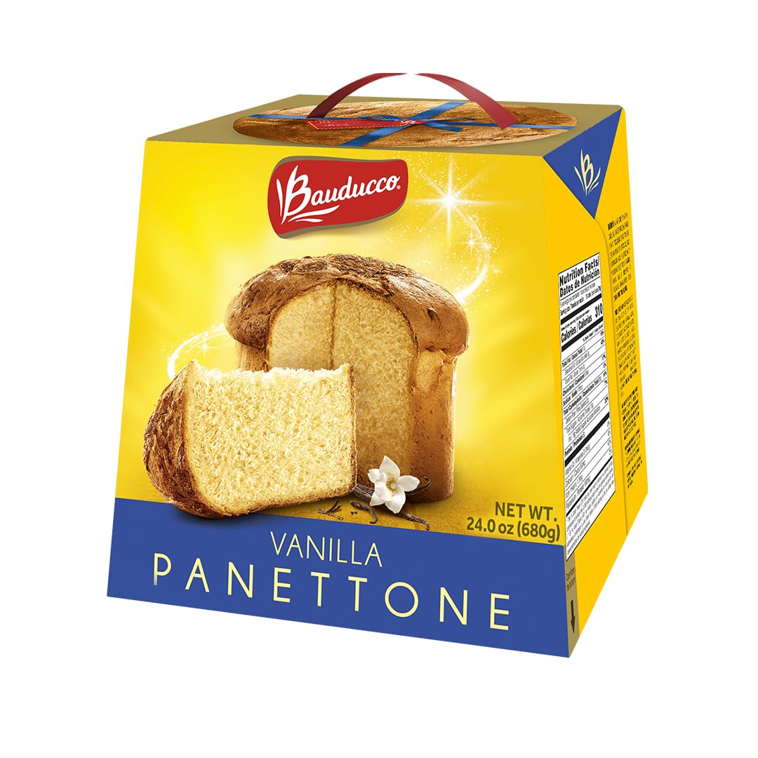 Bauducco Vanilla Panettone, Moist & Fresh, Traditional Italian Recipe ...