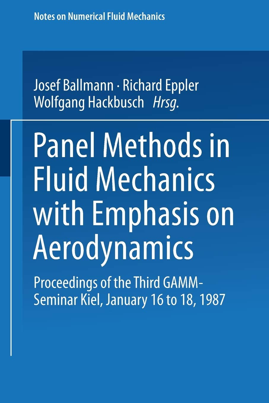 Panel Methods in Fluid Mechanics with Emphasis on Aerodynamics ...