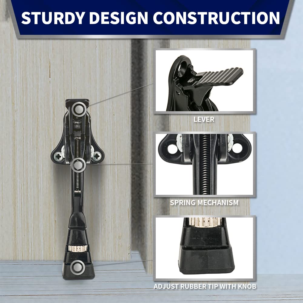 Snapklik.com : HOME&I Easy Pedal Kick Down Door Stop Stopper Easy Step ...