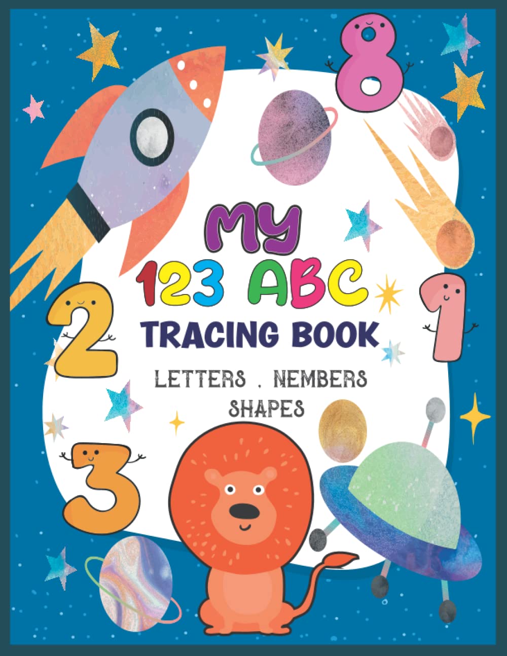 Buy my 123 abc tracing book: letters with animals pics , nembers and ...