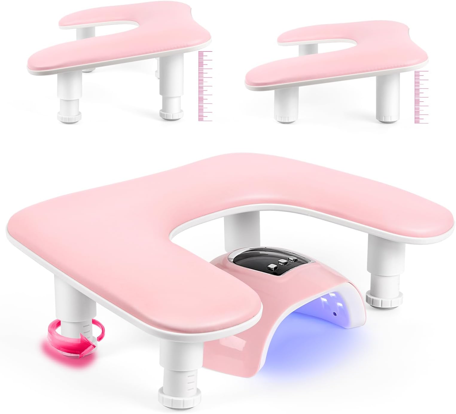 Amazon.com: Manicure Arm Rest for Nails Tech: U-shaped Adjustable Nail ...