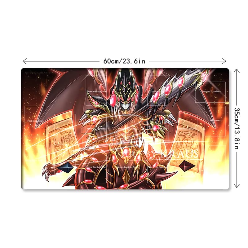 Snapklik.com : New Mlikemat Playmat Red Eyes Dark Dragon TCG CCG OCG ...