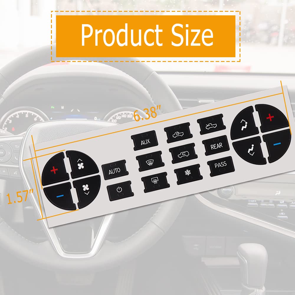 Snapklik.com : AC Dash Button Repair Kit, Replacement AC Dash Button ...
