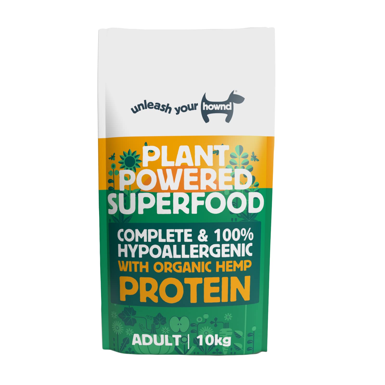 Buy HOWND Vegan Dog Food - Complete Powered Superfood 100% Vegan ...
