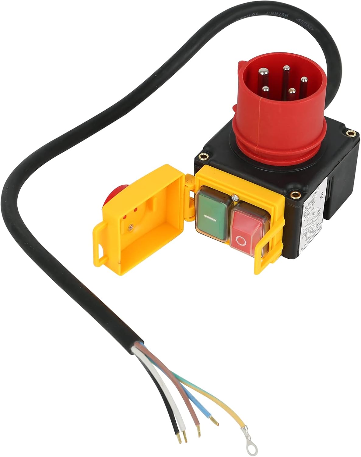 400V Schalter Stecker 3 phasig, Einbau Geräteschalter Maschinenschalter ...