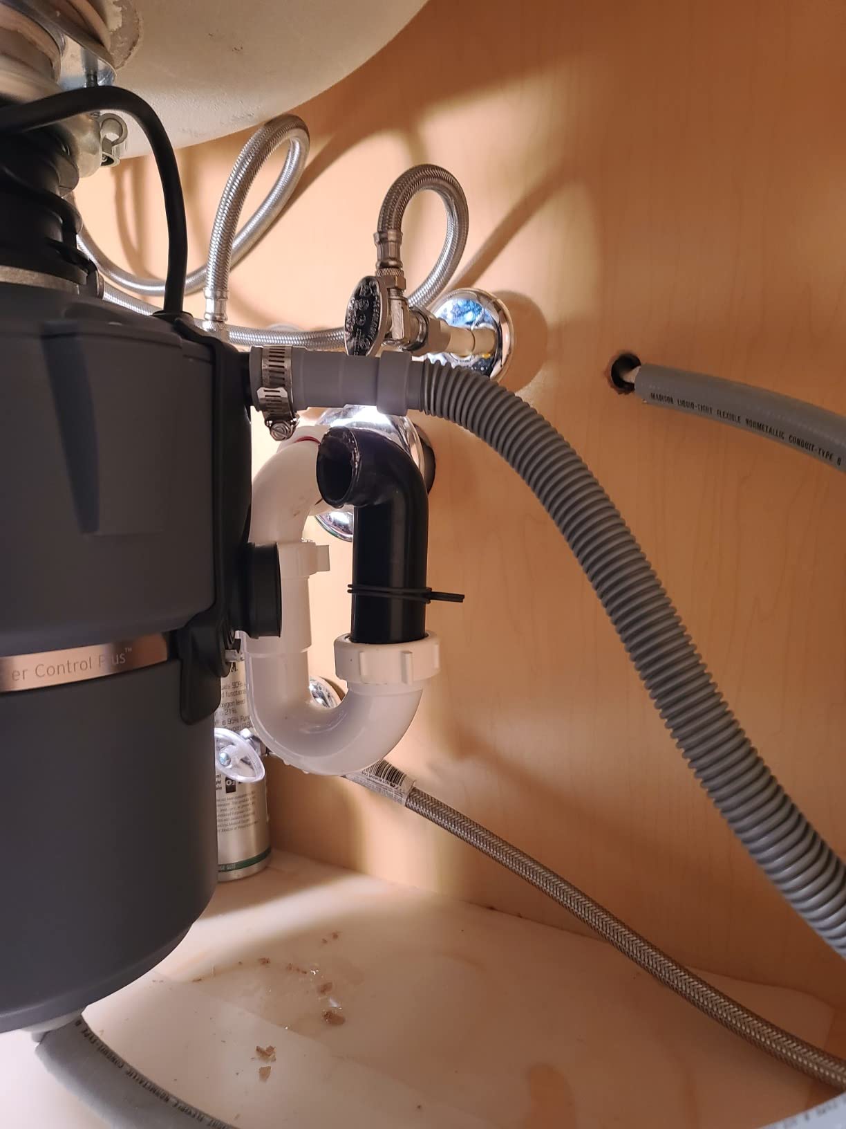 InSinkErator Garbage Disposal, Evolution Cover Control Plus, 3/4 HP ...