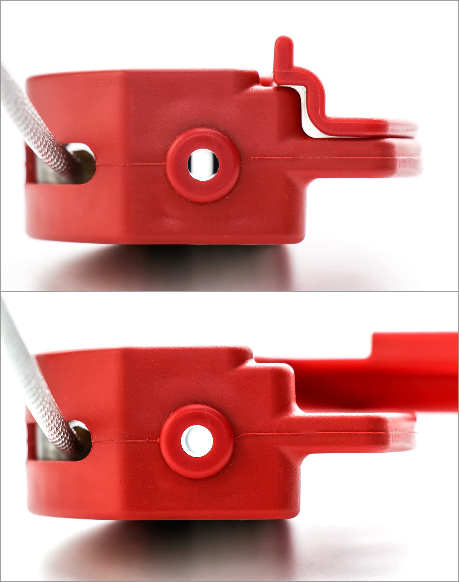 Small Cable Lock QWORK Lockout Tagout Cable Locks (2-Pack) - 5.9ft ...