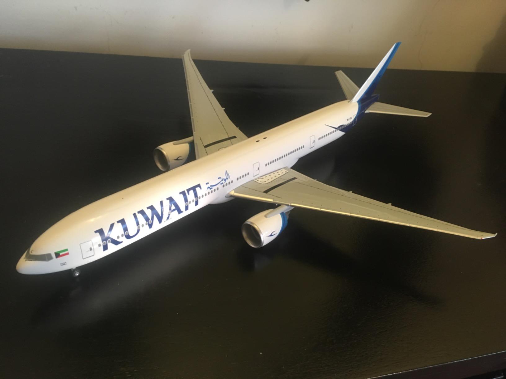Kuwait Airways Boeing 777300ER New Livery 1/200 Scale Aircraft Model ...