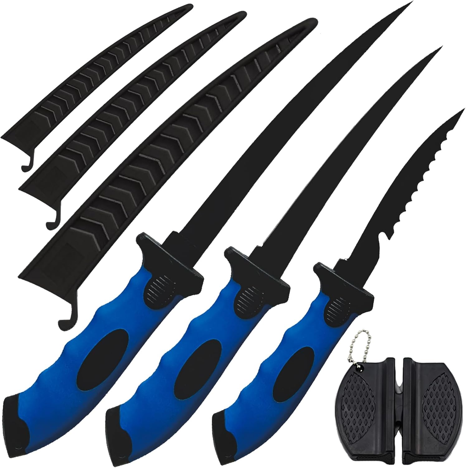 Amazon.com: HOWORR 3 PCS Kitchen Knife Set, 5-7 inches Professional ...