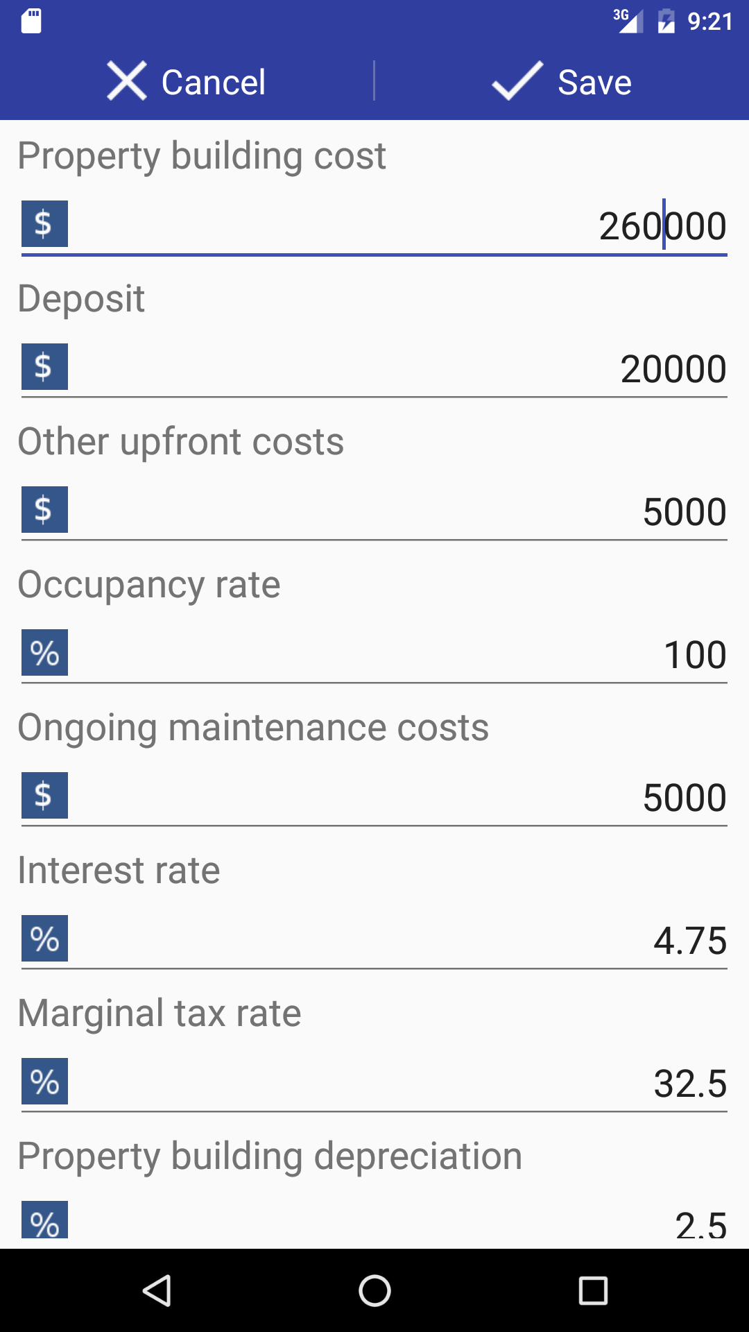 Investment property calculator - App on Amazon Appstore
