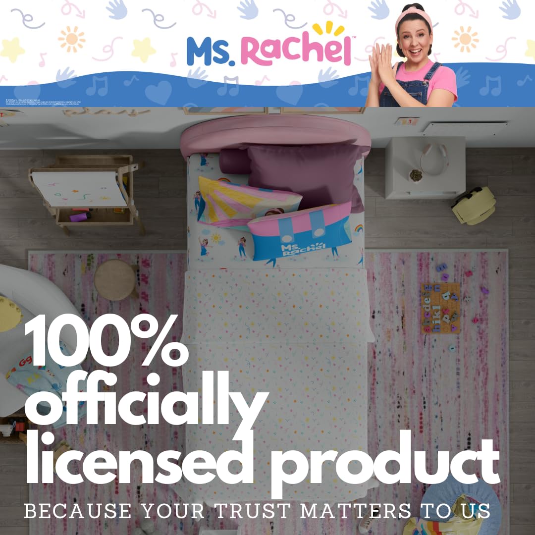 Snapklik.com : Ms. Rachel Educational Adventures Bedding Super Soft ...