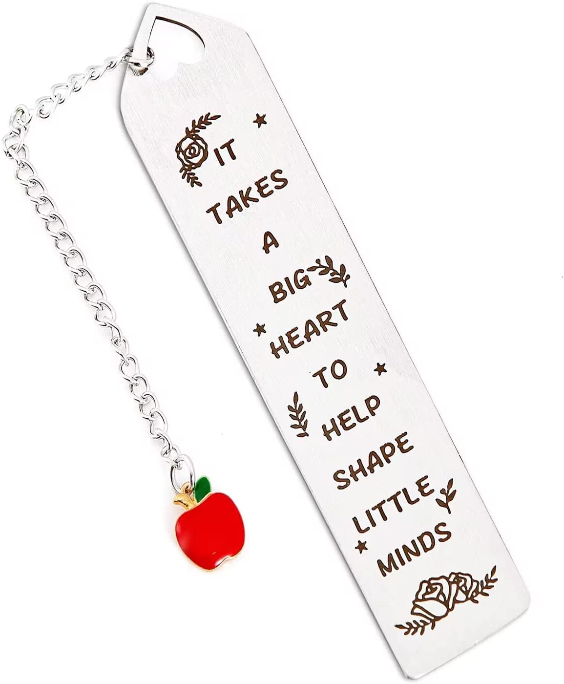 Amazon.com: Teacher Appreciation Gifts Metal Bookmark Thank You ...