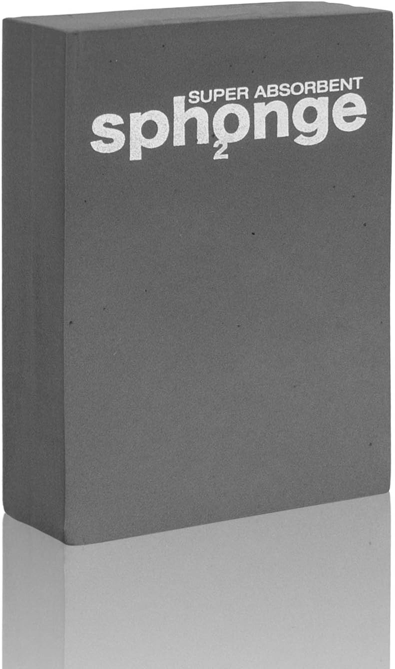 Amazon.com: Super Absorbent Sponge by SPh2ONGE (Grey) | Multi-Purpose ...