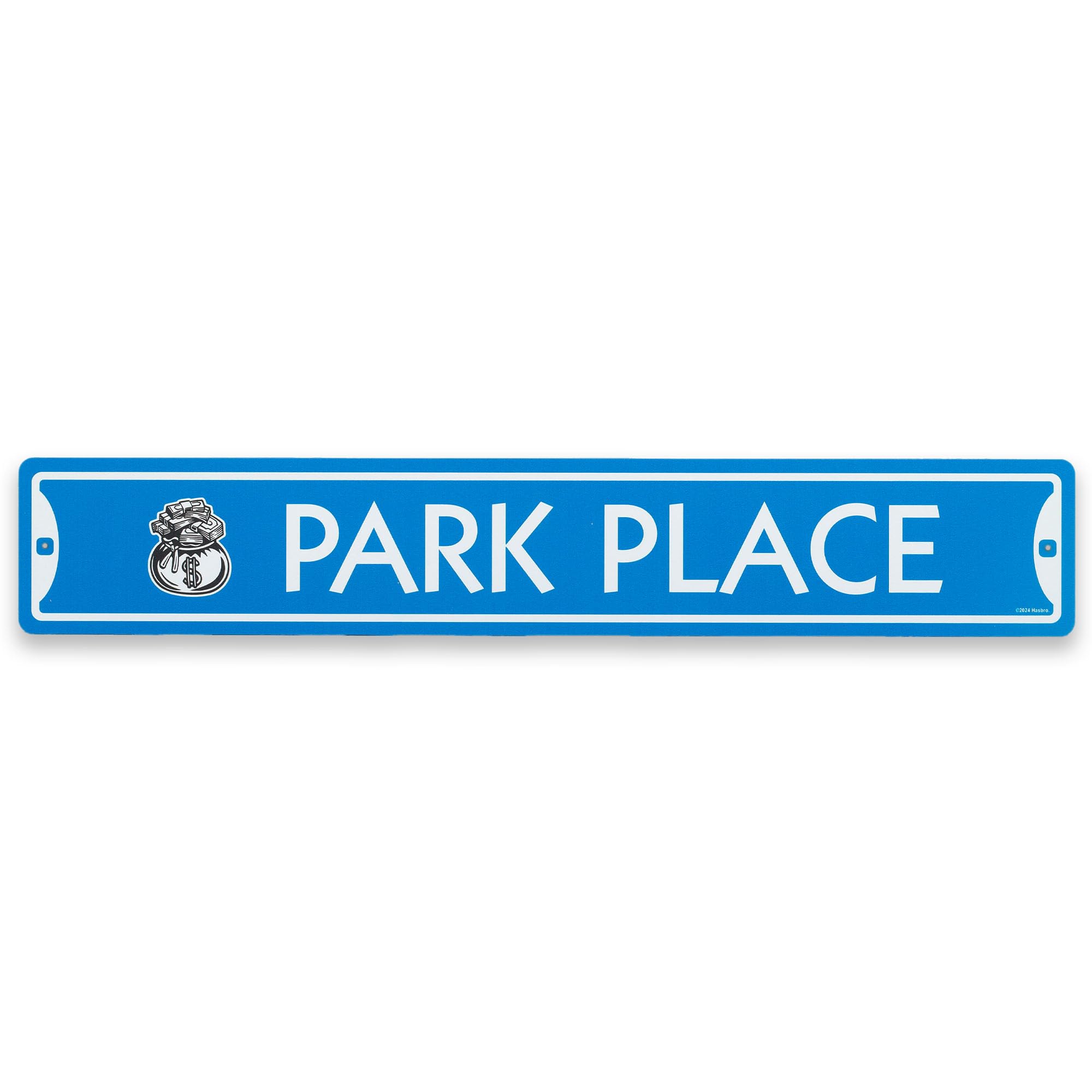 Amazon.com: Hasbro Monopoly Park Place Metal Street Sign - Fun Monopoly ...