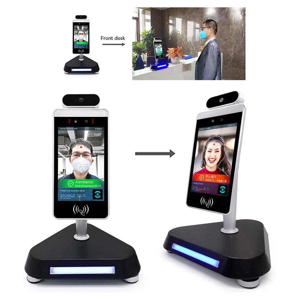 Buy HGCY Not-Contact Body Temperature Measure Display with Face ...